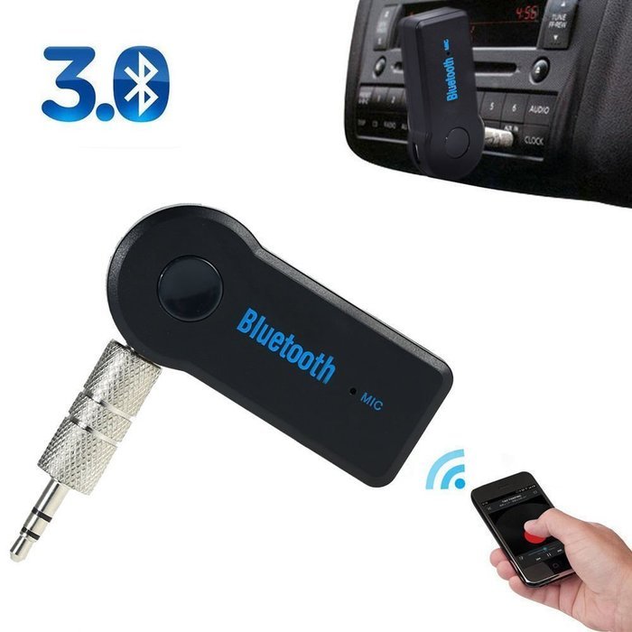 Wireless Bluetooth 3.5mm AUX Audio Stereo Music Home Car Receiver ...