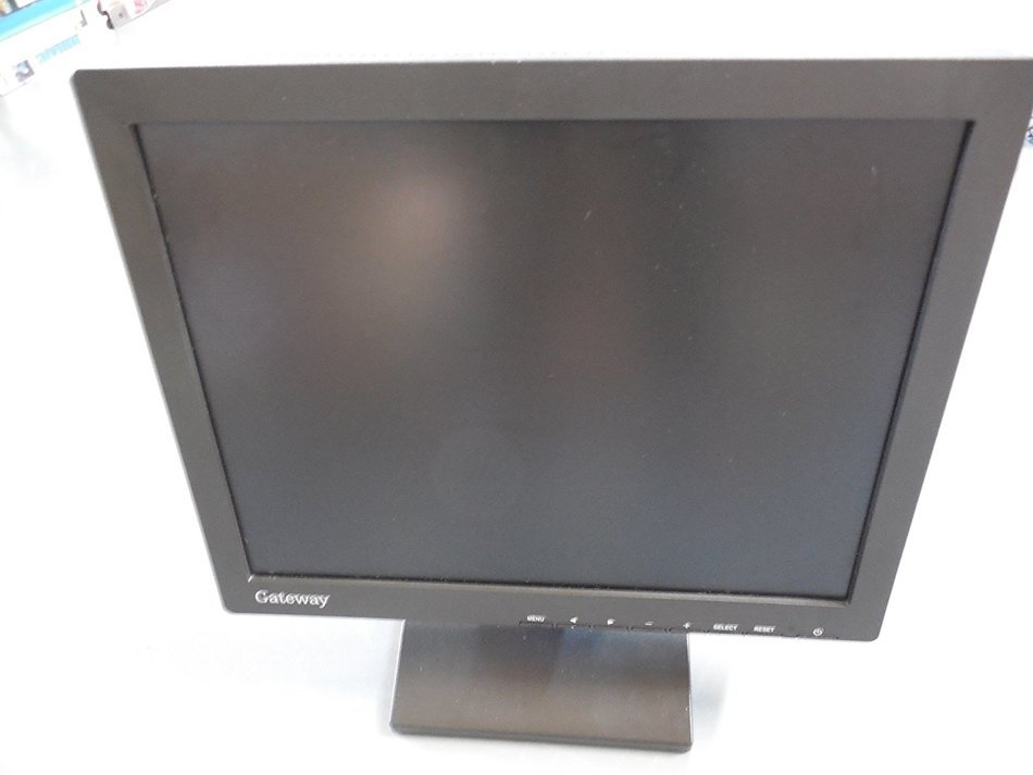 Gateway Black 15" LCD Monitor, Model NL2501 (FPD 1540) Part # 7004625 ...