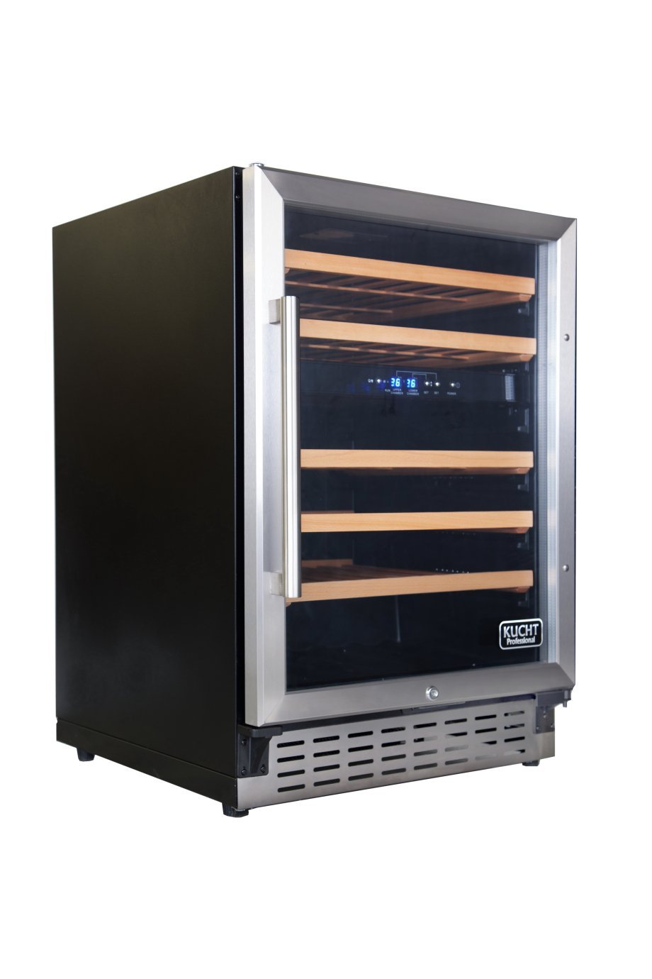 Kucht K150D-48 Bottles Wine Cooler With Dual Temperature Zone Defrost ...