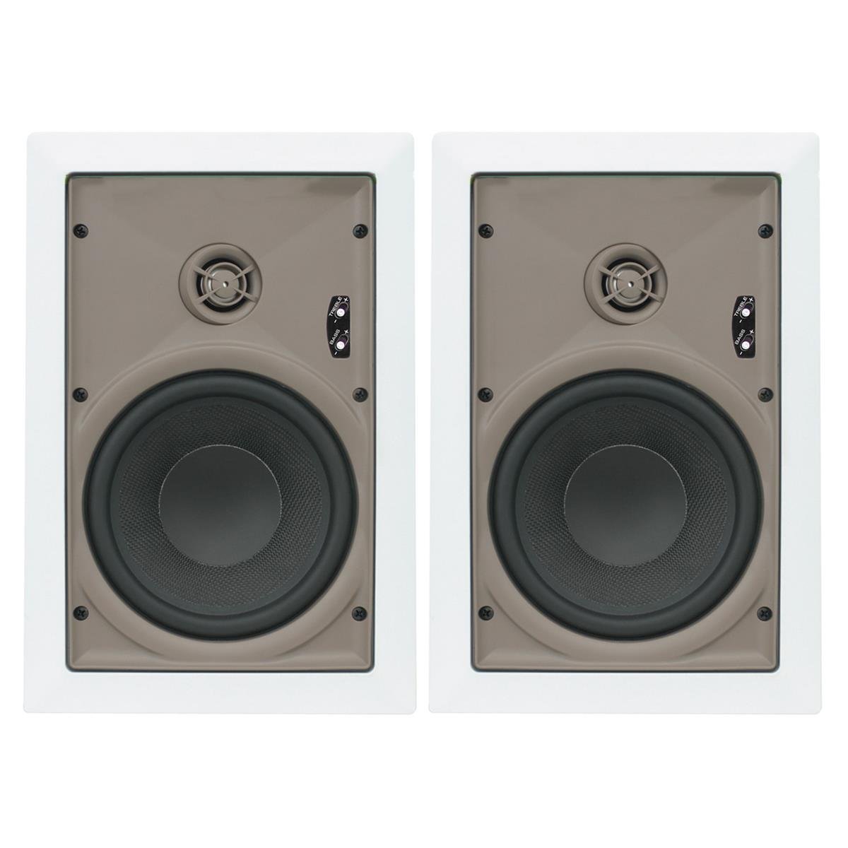 Proficient Audio W690 6.5" In-Wall Speaker - Pair (White) free image ...