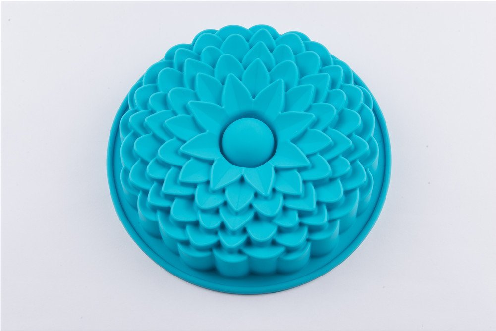 Single Cavity Big Flower Shape Cake Pudding Jelly Chocolate Mold ...