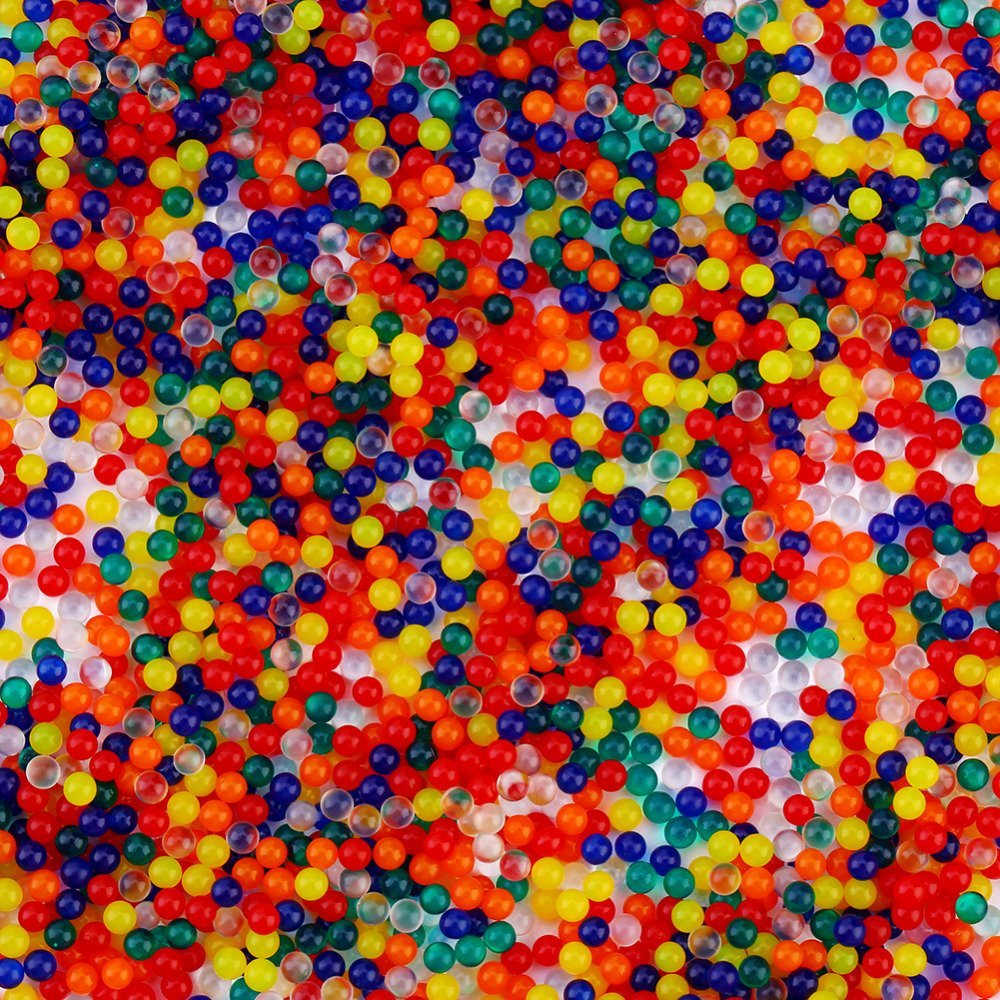 Obula(TM) Hot Sale 3MM 5000PCS/Bag Soft Crystal Water Paintball Water ...