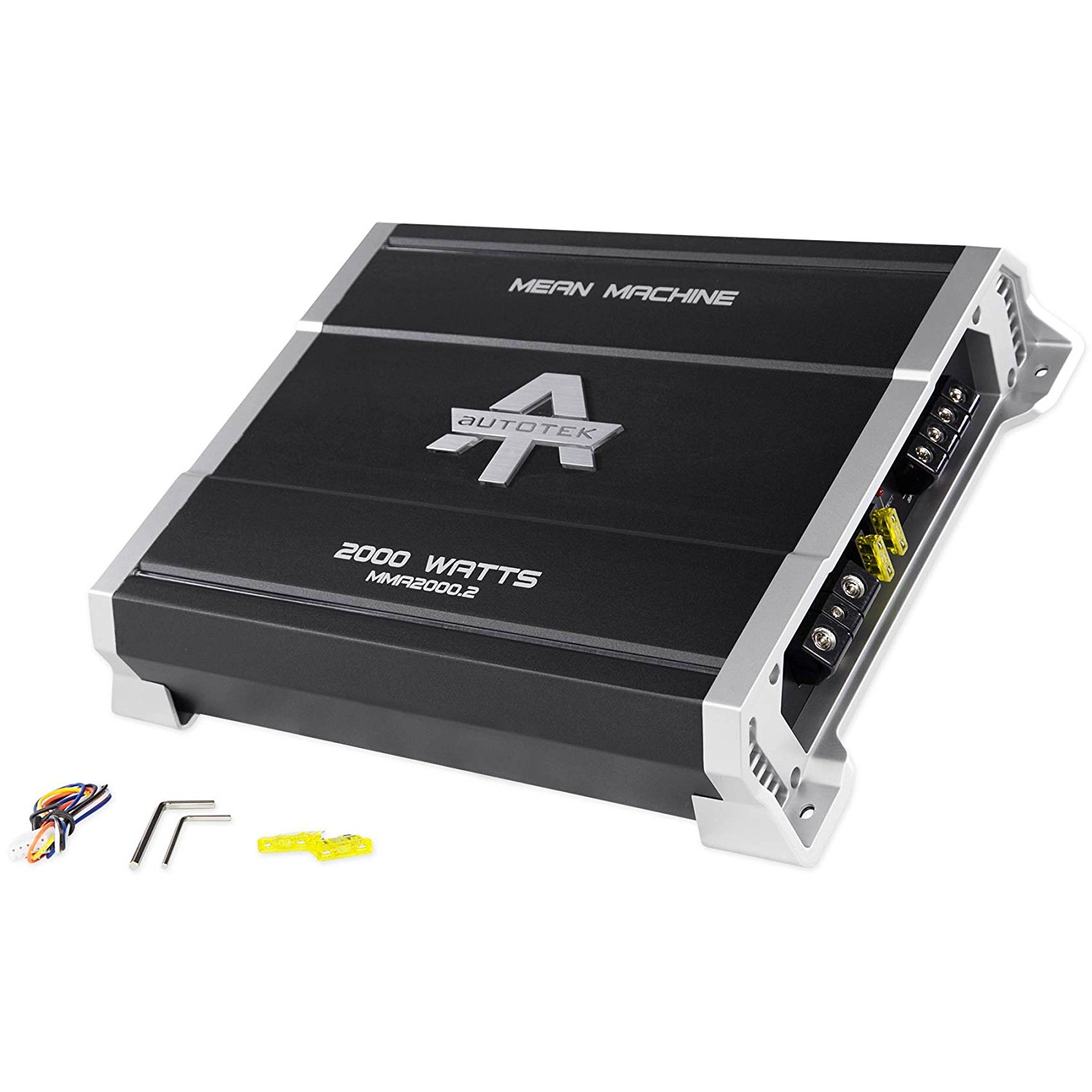 New Autotek MMA2000.2 2000 Watt 2 Channel Amplifier Mean Machine Car ...