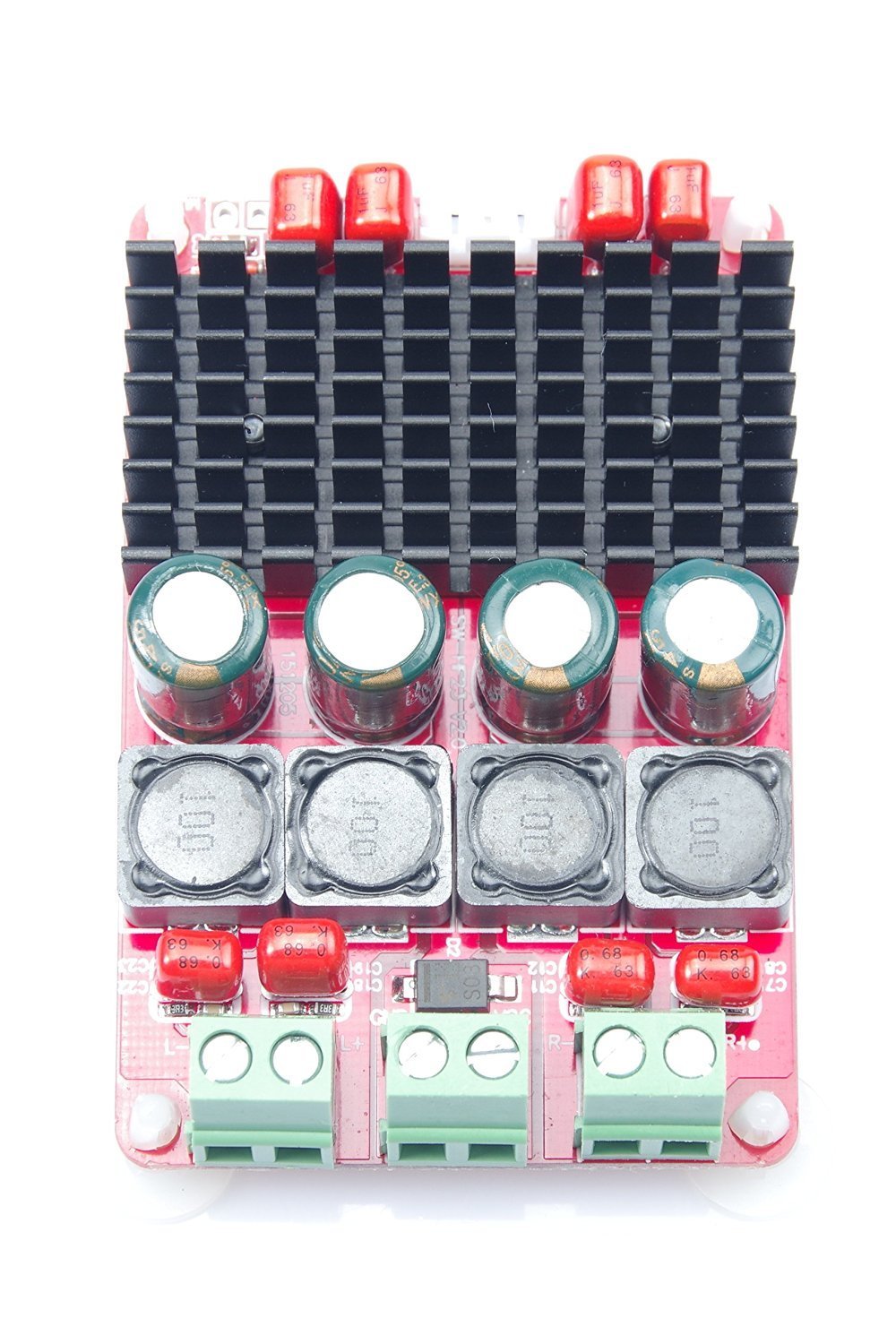 Industry Park 250W TPA3116 Double Track Digital Power Amplifier Board ...