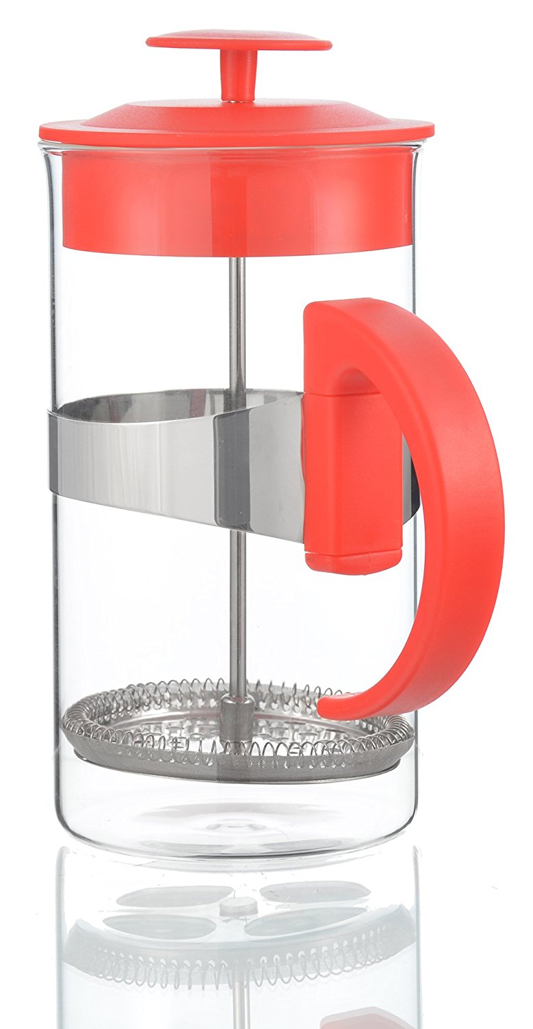 Barista Cafetiere French Press by Kaffe Maestro (Small - 11.8 oz, Black ...
