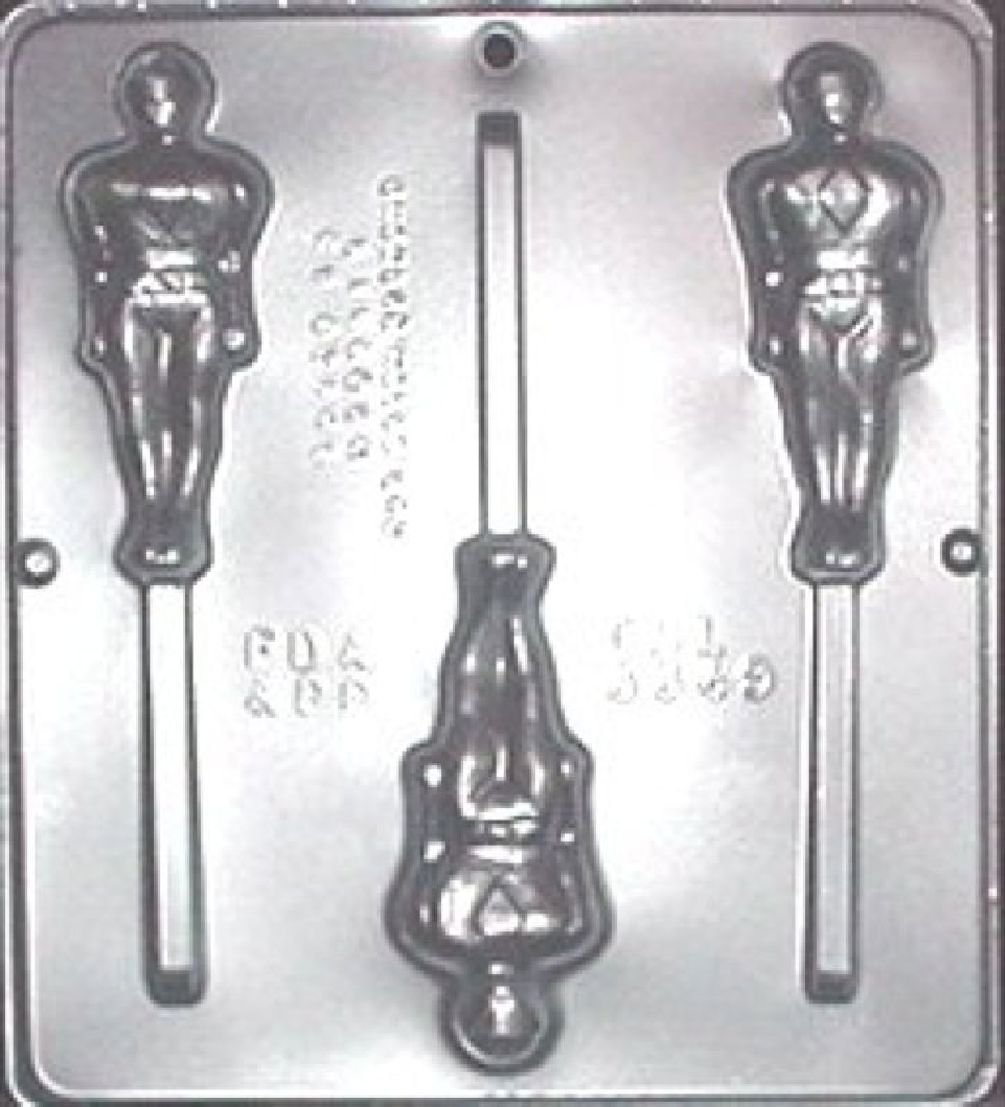 Power Ranger Lollipop Chocolate Candy Mold 3349 free image download