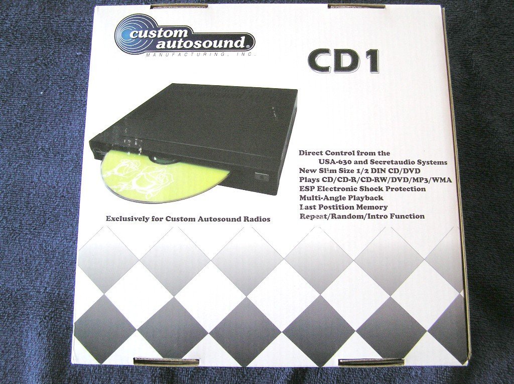 Custom Autosound Slim Single Disc CD Player N2 free image download