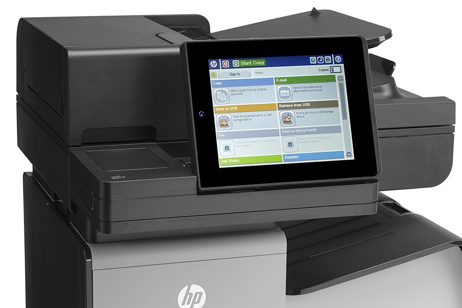 HP OfficeJet Pro X585dn Office Printer with Print Security, Remote ...