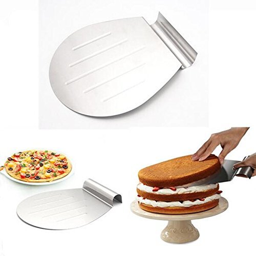 Stainless Steel Transfer Tray Moving Plate Cake Lifter Shovel Pastry ...