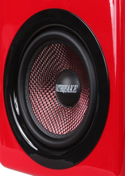 Earthquake Sound IQ52S iPod Docking Speaker System (Silver Piano Gloss ...