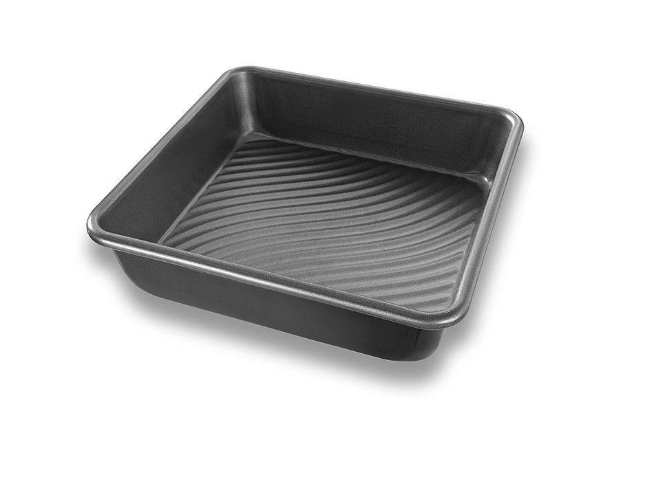USA Pan Patriot Pan Bakeware Aluminized Steel 8-Inch Square Cake Pan ...