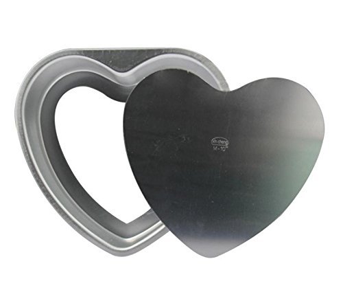Aluminum Alloy 10 Inch Heart Shape Cake Mould / Cake Pan, Drop Bottom ...