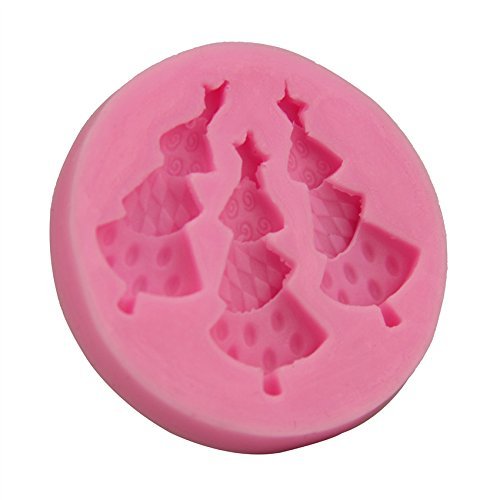 Let'S Diy Little Trees Cake Molds Fondant Chocolate Silicone Mold Candy ...