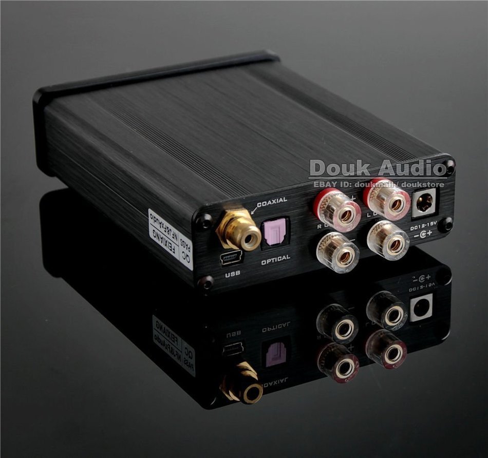 HiFi Stereo Digital Amplifier USB Sound Card Coaxial Optical Fiber ...