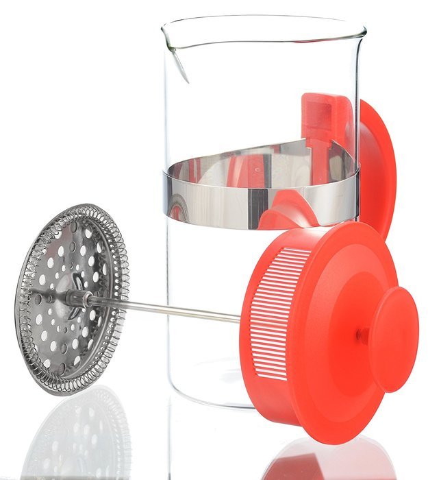 Barista Cafetiere French Press by Kaffe Maestro (Small - 11.8 oz, Black ...