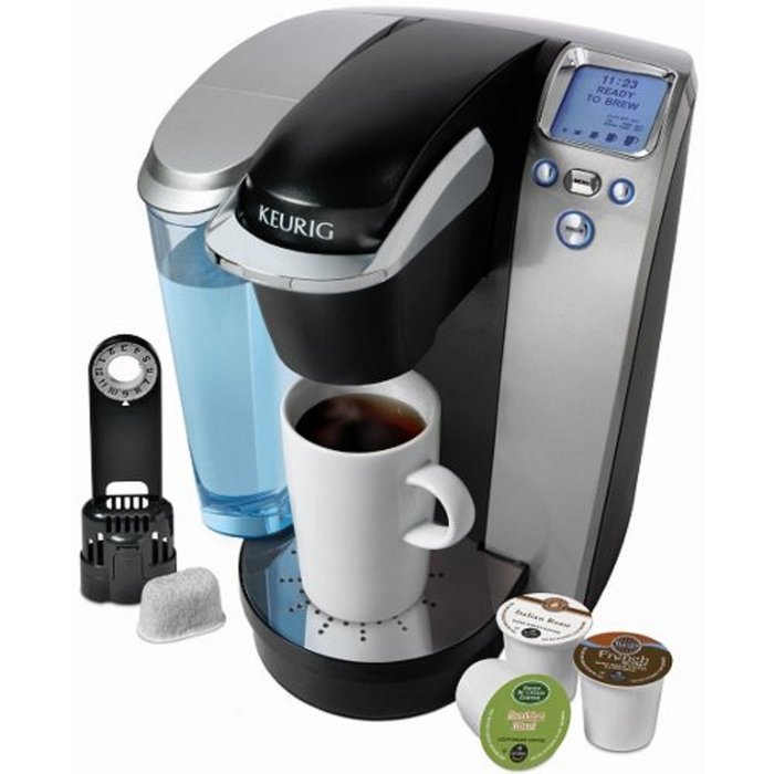 Keurig K75 Platinum Single Cup Brewing System with 72 K-Cups, Reusable ...