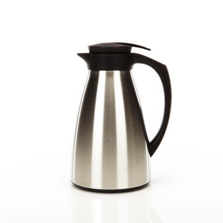 Thermal 1-Quart Silver Carafe, 6.15L x 6.75W x 10.75H Inches by Copco ...
