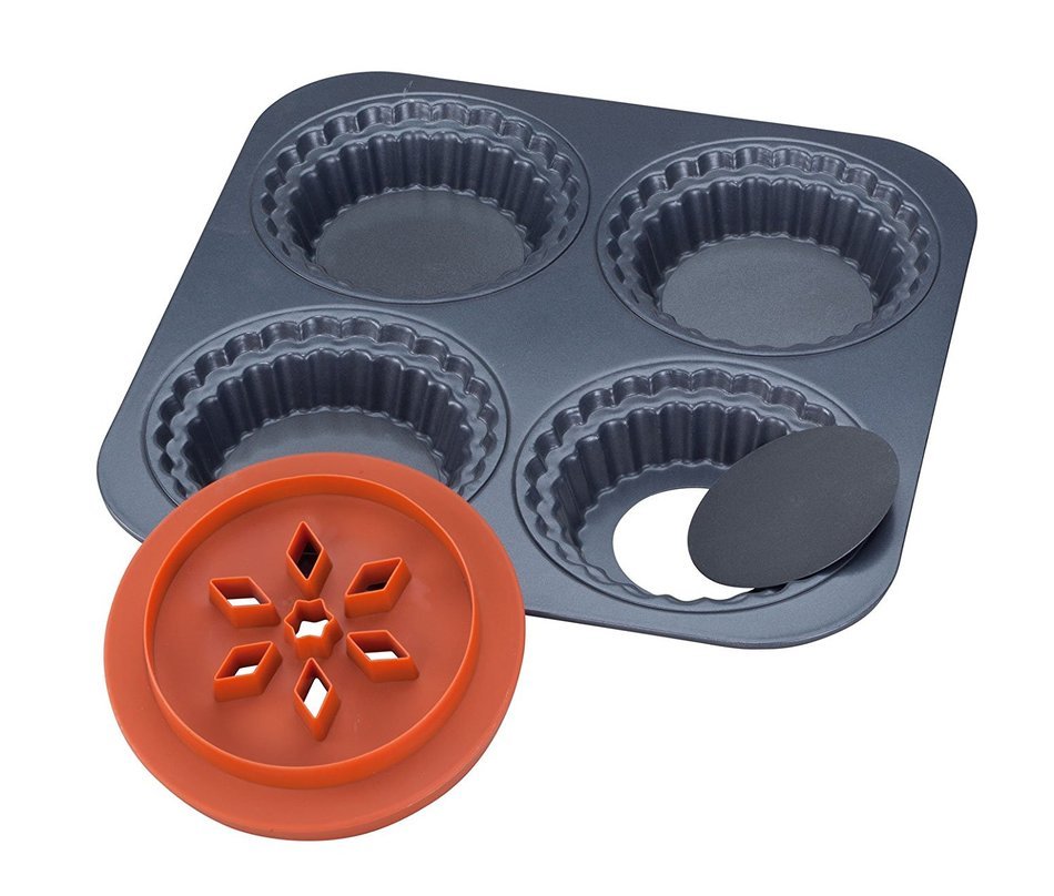 WalterDrake Mini Pie Tart Pan And Dough Cutter free image download