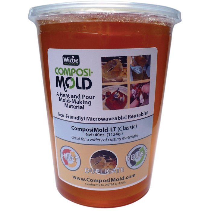 ComposiMold LT40 Reusable Molding Material, Craft Molds, 40-Ounce N3 ...