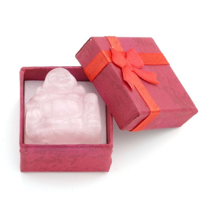 JOVIVI 1pc Natural Carved Gemstones Happy Buddha Figurine Statue 1.2 ...