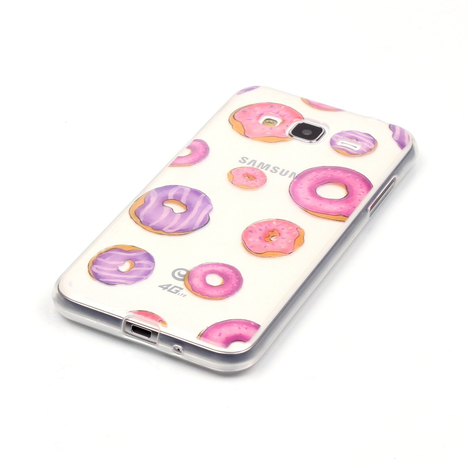 Galaxy J120(2016 Model) TPU Case with Free Screen Protector,Funyye See ...