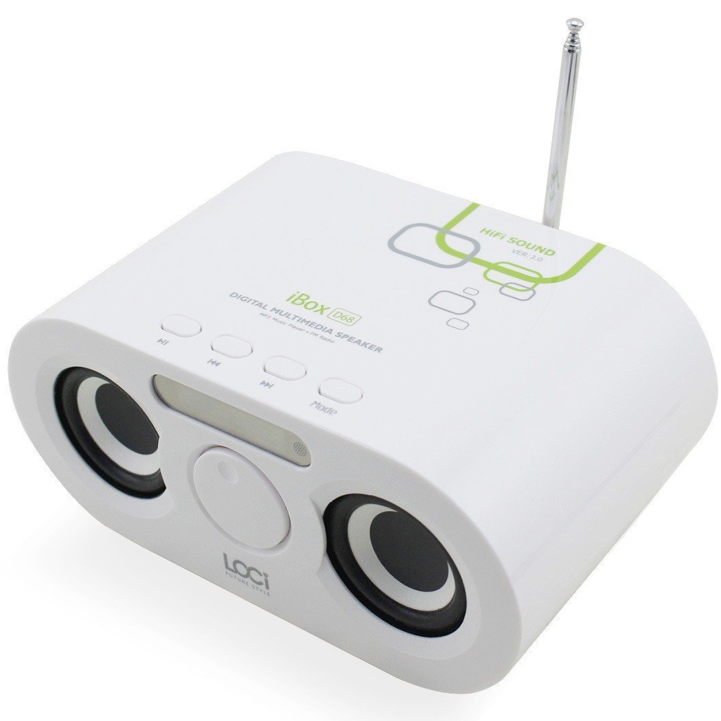 Taotuo USB Stereo MP3 Player Boombox Remote Control FM Radio SD Card ...