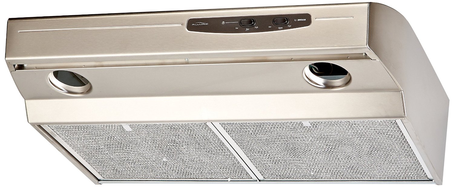 Broan QS130SS Allure Range Hood, Stainless Steel, 30-inch free image ...