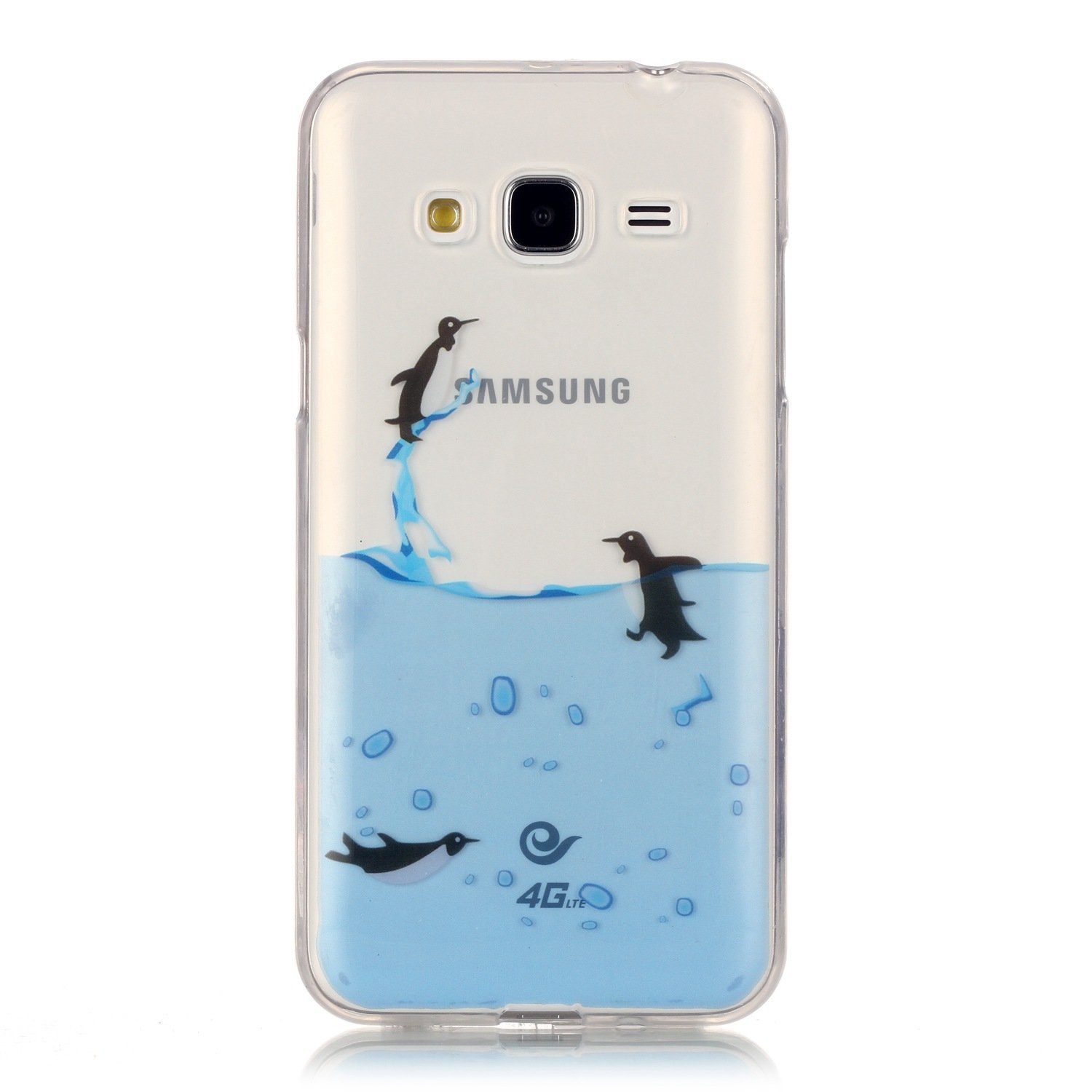 Galaxy J120(2016 Model) TPU Case with Free Screen Protector,Funyye See ...