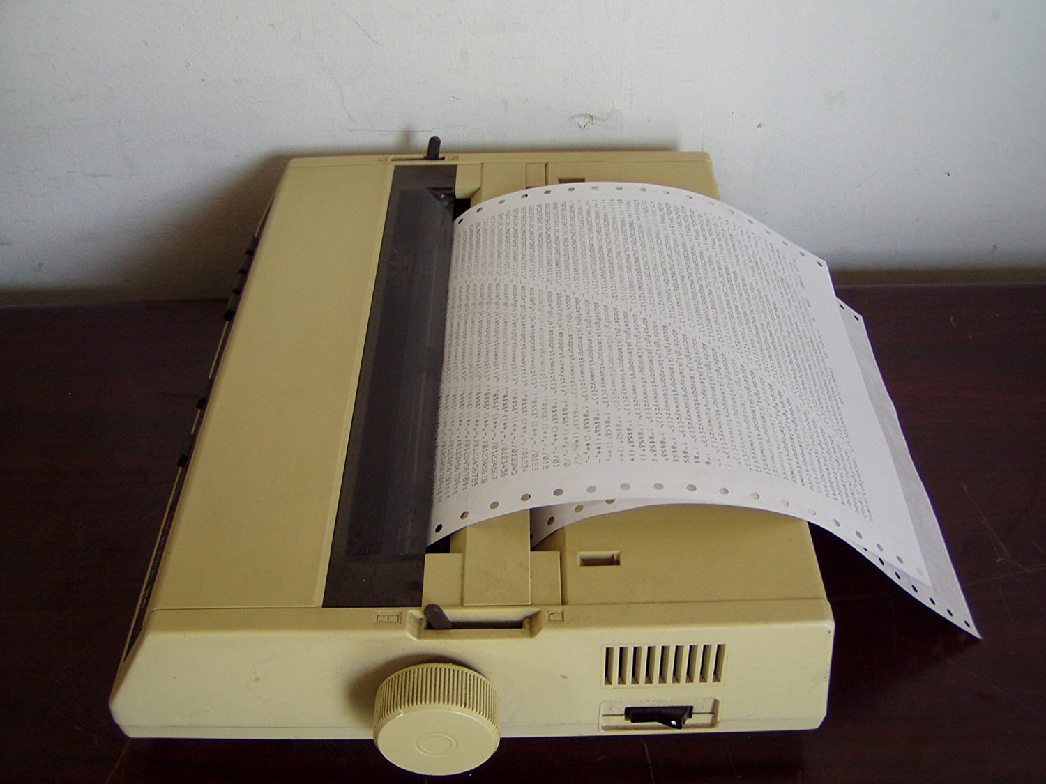 Okidata Microline 184 Turbo 9 Pin Printer With Test Print N6 free image ...