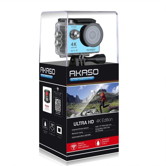AKASO EK7000 4K WIFI Sports Action Camera Ultra HD Waterproof DV ...