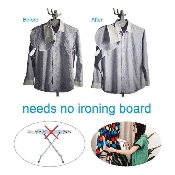 Ebest Mini Travel Portable Garment Steamer,handheld Fabric Steamer ...