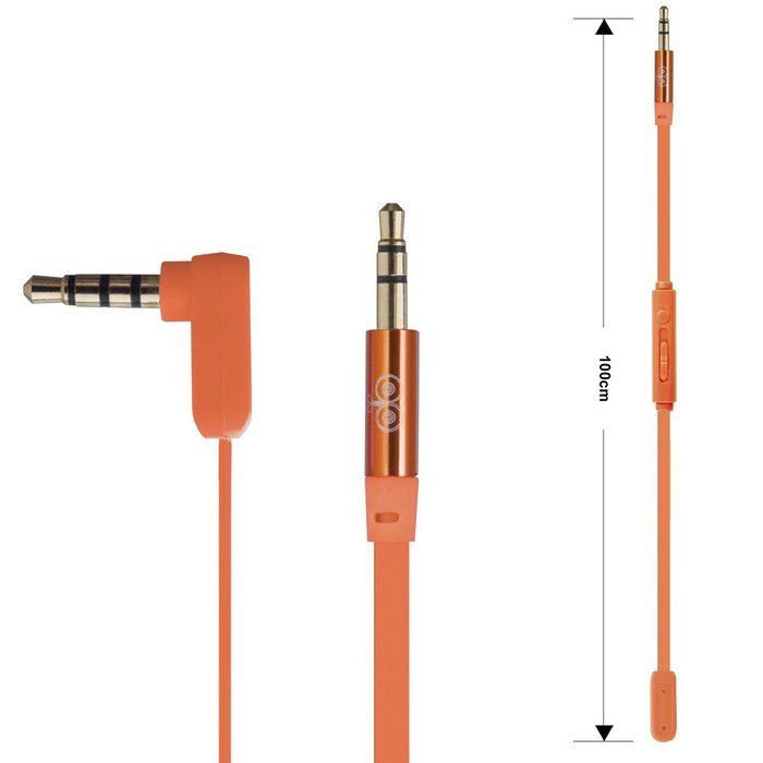 Jabees AUC101 3 Feet 3.5mm Male to 3.5mm Male Stereo AUX Replacement ...