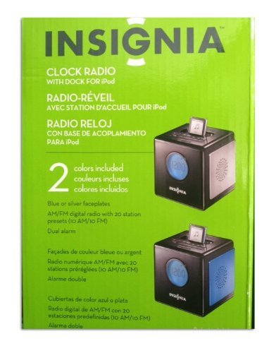 Insignia NS-CL01 Clock Radio and Ipod N2 free image download