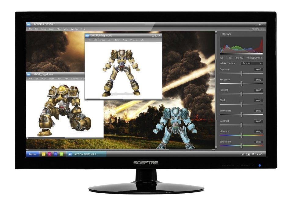 Sceptre E248W-1920 24-Inch Screen LED-Lit Monitor N7 free image download
