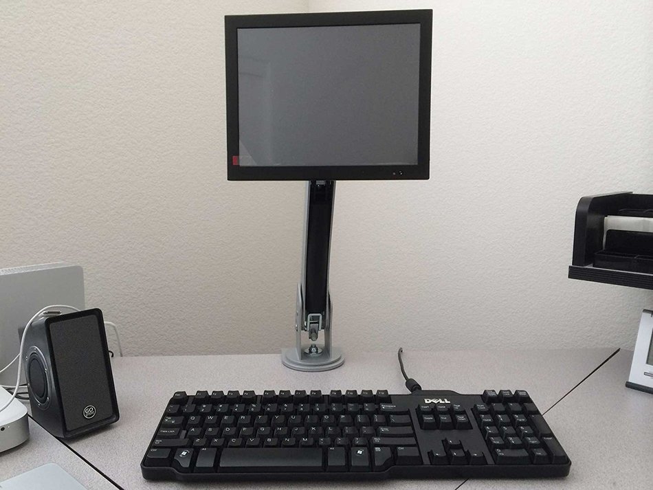 VSL100 VGA 9.7 metal enclosure touch screen monitor industrial rugged ...