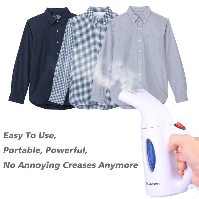 Garment Steamer, Nearpow Portable Handheld Fabric Steamer Powerful Fast ...