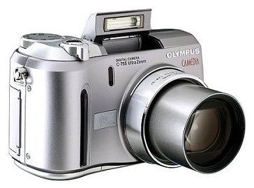 Olympus Camedia C755 4MP Digital Camera with 10x Optical Zoom N2 free ...