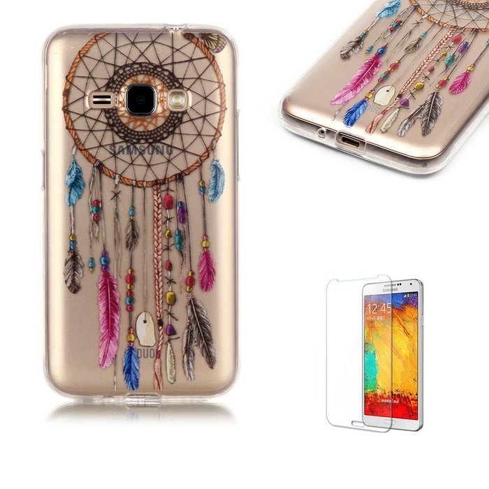 Galaxy J120(2016 Model) TPU Case with Free Screen Protector,Funyye See ...