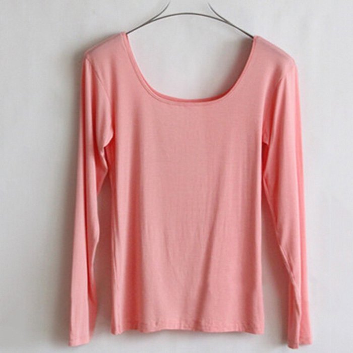 Spritech(TM) Women's Soft Modal Slim Long Sleeve Crew Neck Shirt Base ...