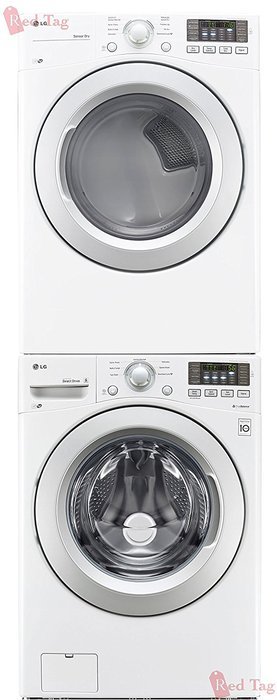 Bundle: LG 4.3 cf Washer & 7.4 cf Steam Electric Dryer Front Load ...