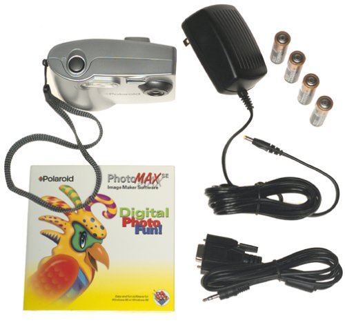 Polaroid Fun Flash 640 0.3MP Digital Camera Kit N4 free image download