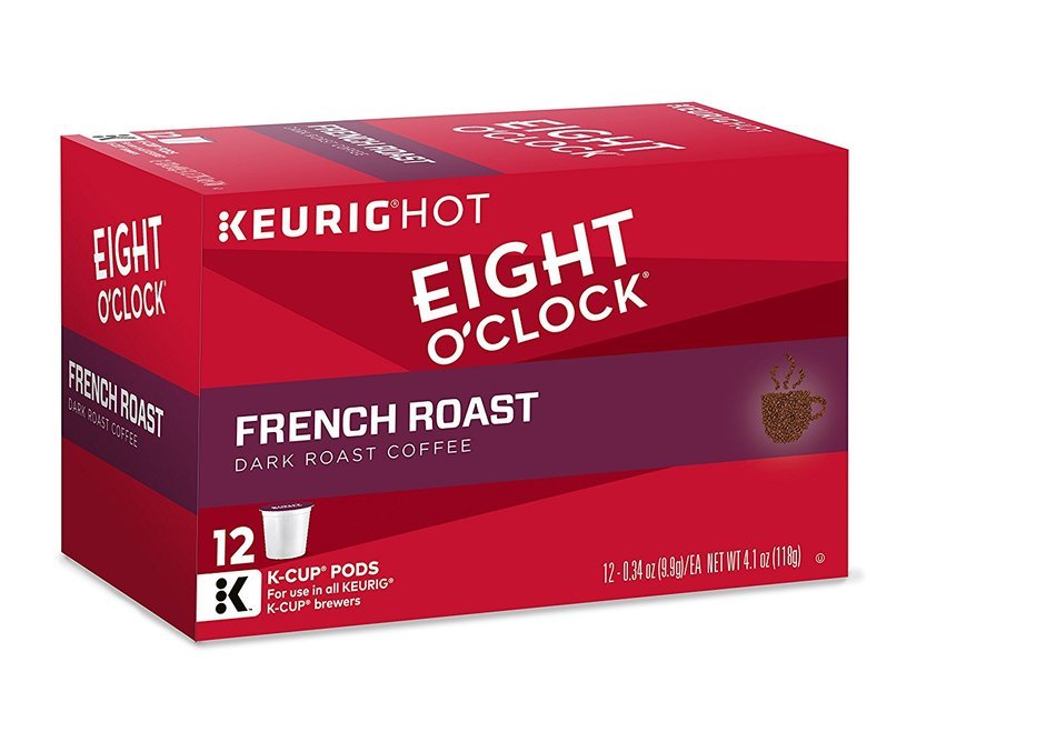Eight O'Clock Coffee The Original, Keurig K-Cups, 12 Count, (Pack of 6 ...