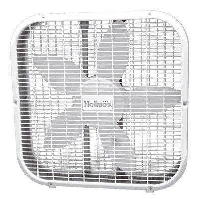 1 - Holmes 20" Metal Box Fan White free image download
