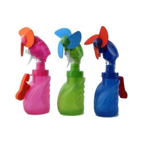 O2 Cool Squeeze Breeze Water Misting Fan - O2 Cool 2059 - Colors may ...