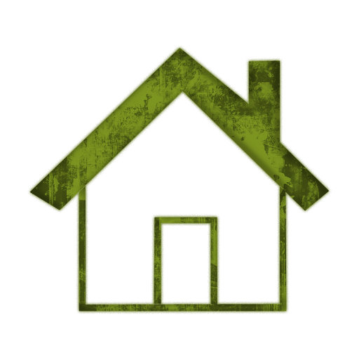 Green Home Icon free image download