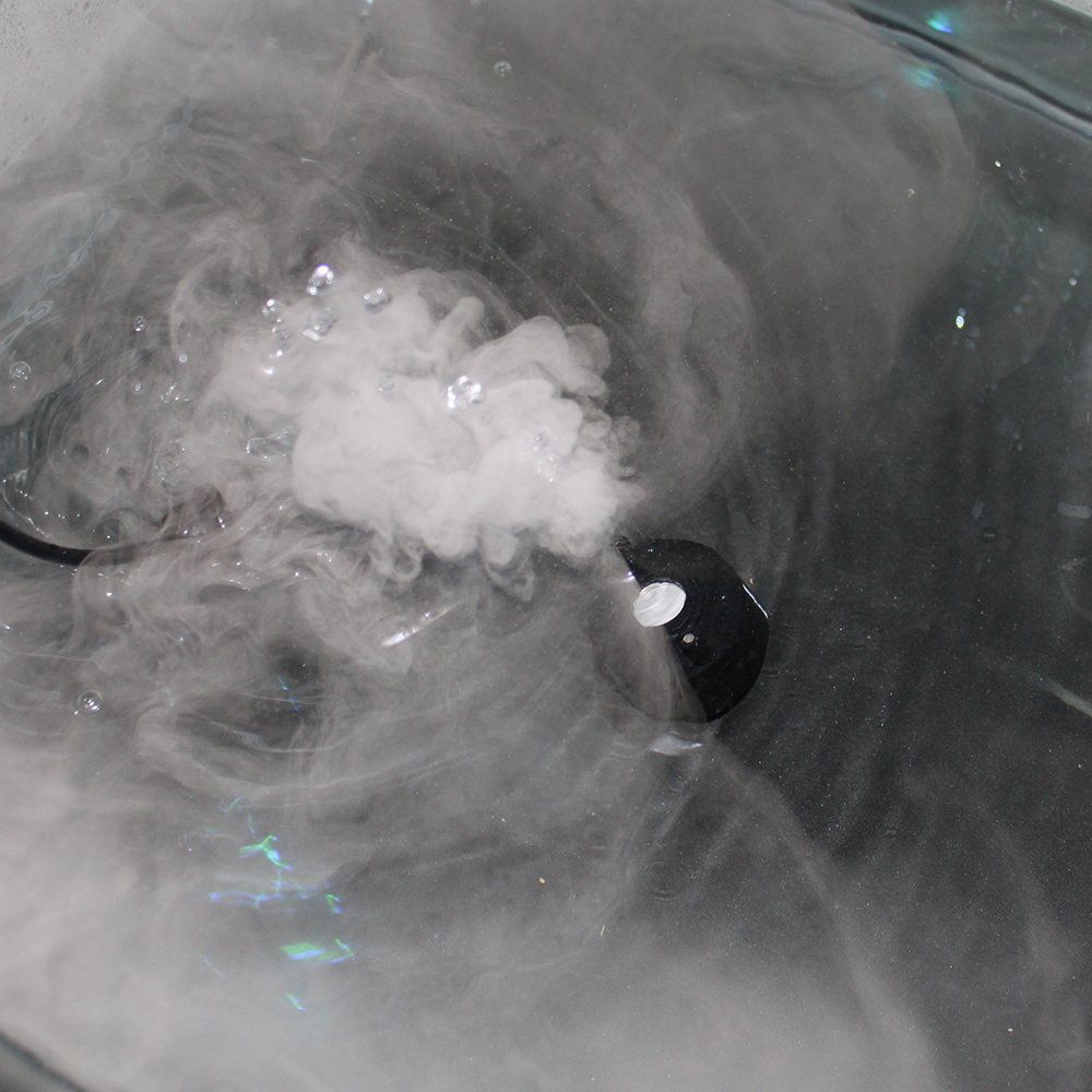 TOOGOO(R) 110V 3.5CM MINI Mist Maker Fogger Water Fountain Pond Fog ...