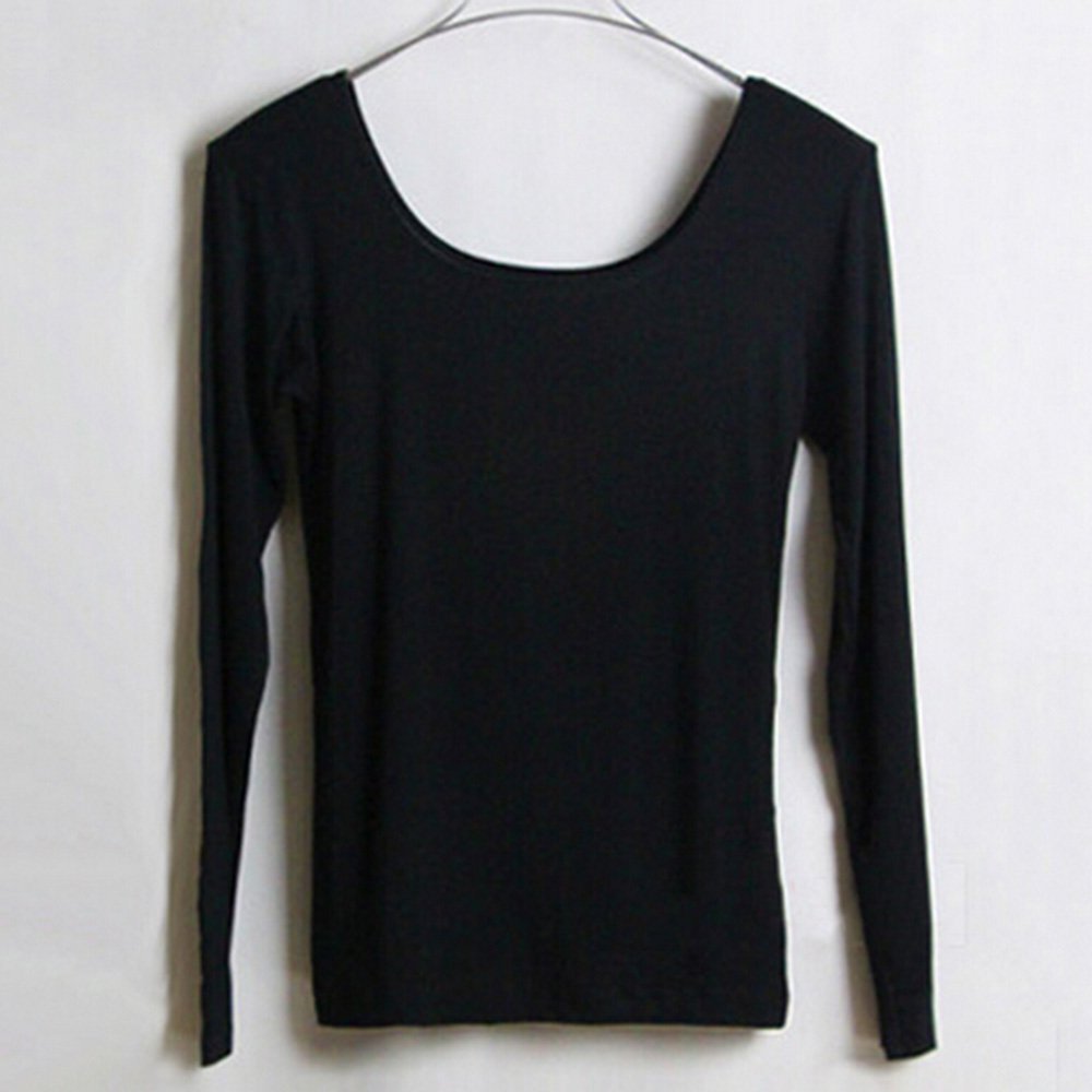 Spritech(TM) Women's Soft Modal Slim Long Sleeve Crew Neck Shirt Base ...