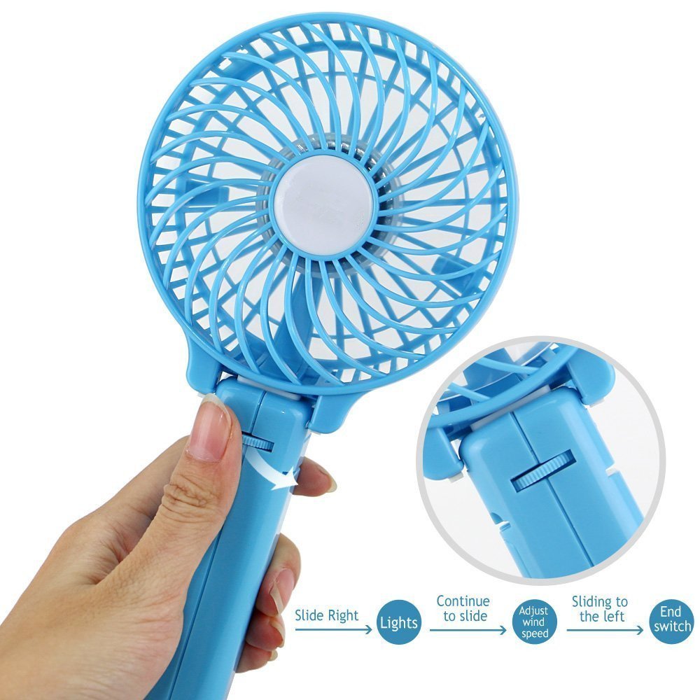 M-Aimee Portable USB Mini Battery Fans (Black) N9 free image download