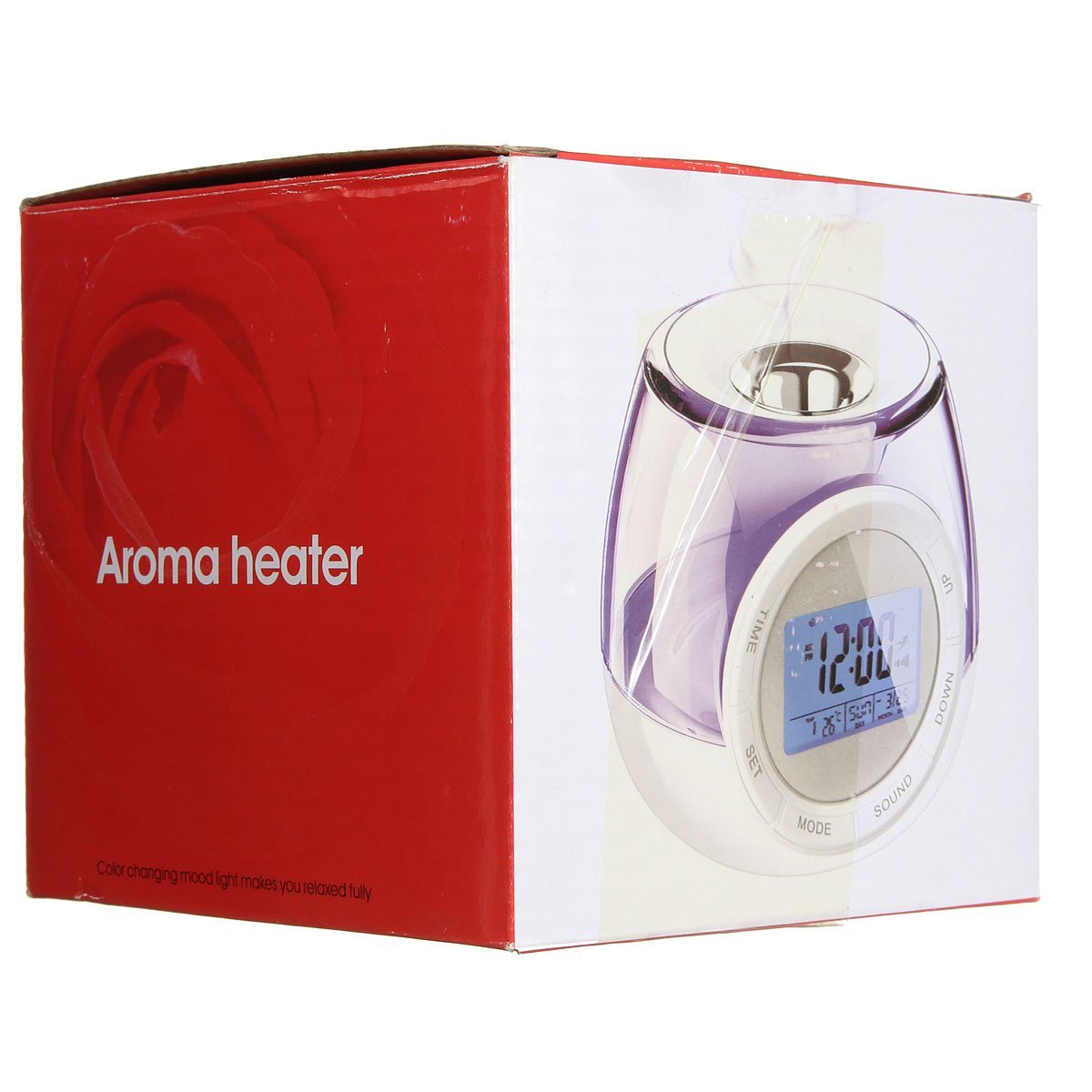 ELEGIANT Clock chramatic Lamps USB Aromatherapy Fragrance Decorative ...