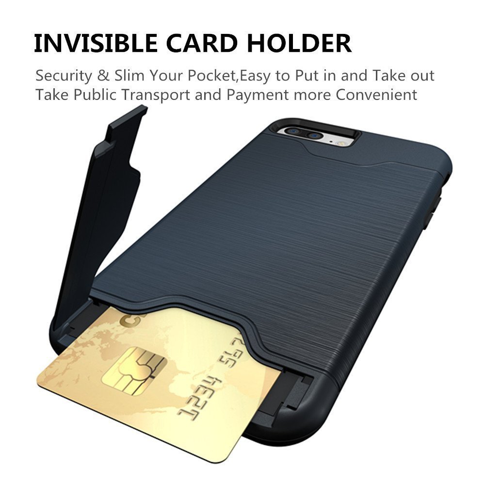 IPhone 7 Card Holder Case,Inspirationc Shockproof Anti-scratch Hard ...